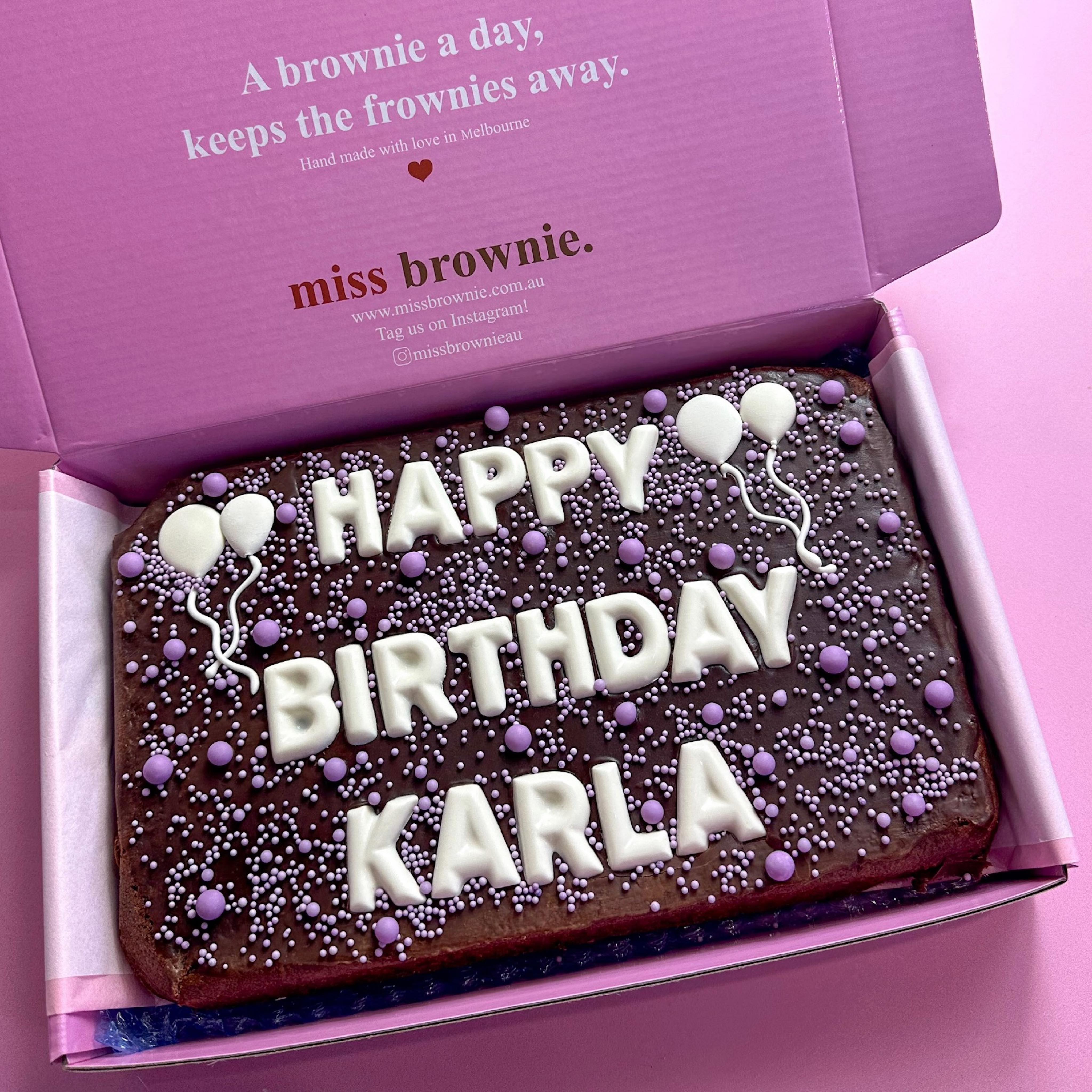 Custom Event Brownies – miss brownie.